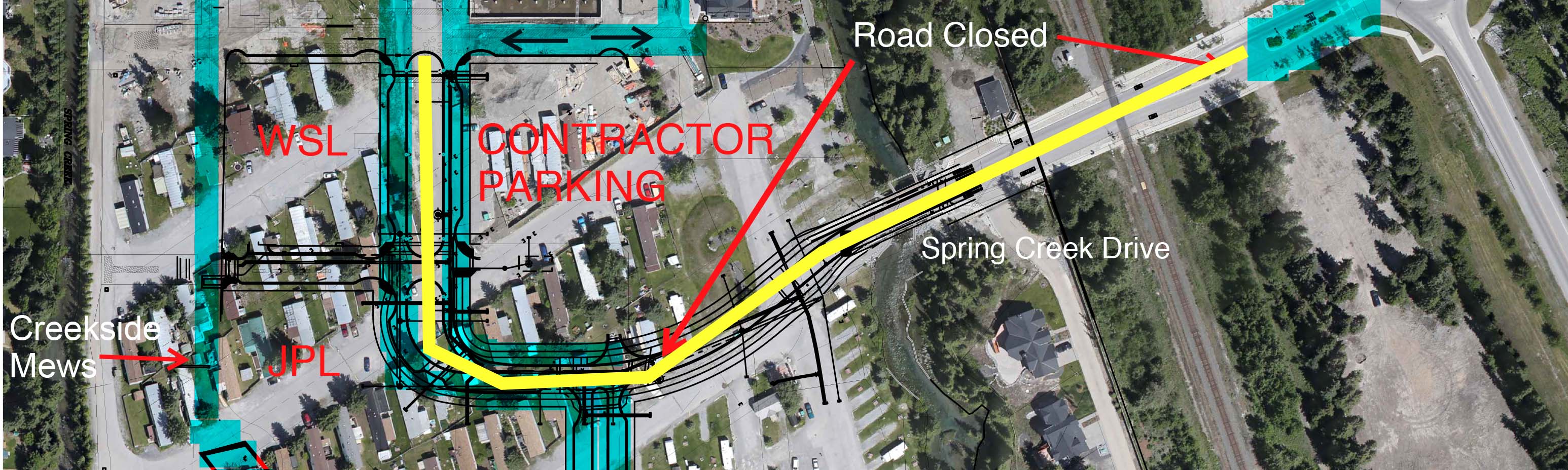 Spring Creek Road Construction - Investing In Our Neighbourhood